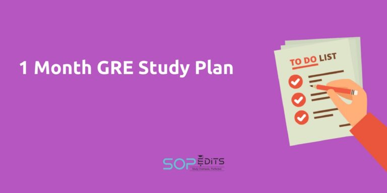 1 Month GRE Study Schedule- GRE Preparation in one Month?